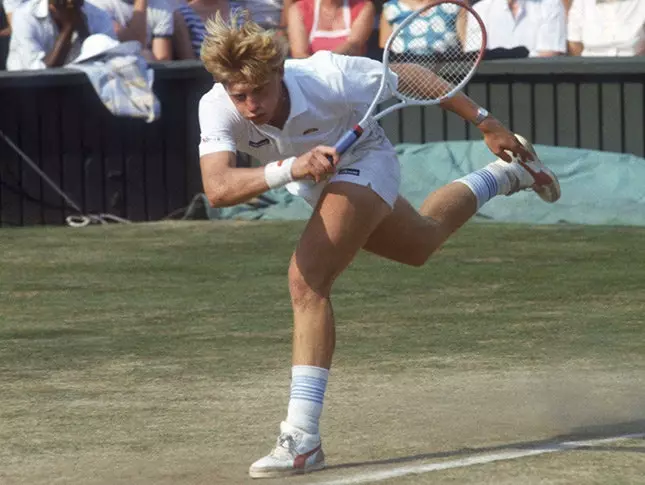 Boris Becker Wimbledon muna 1985