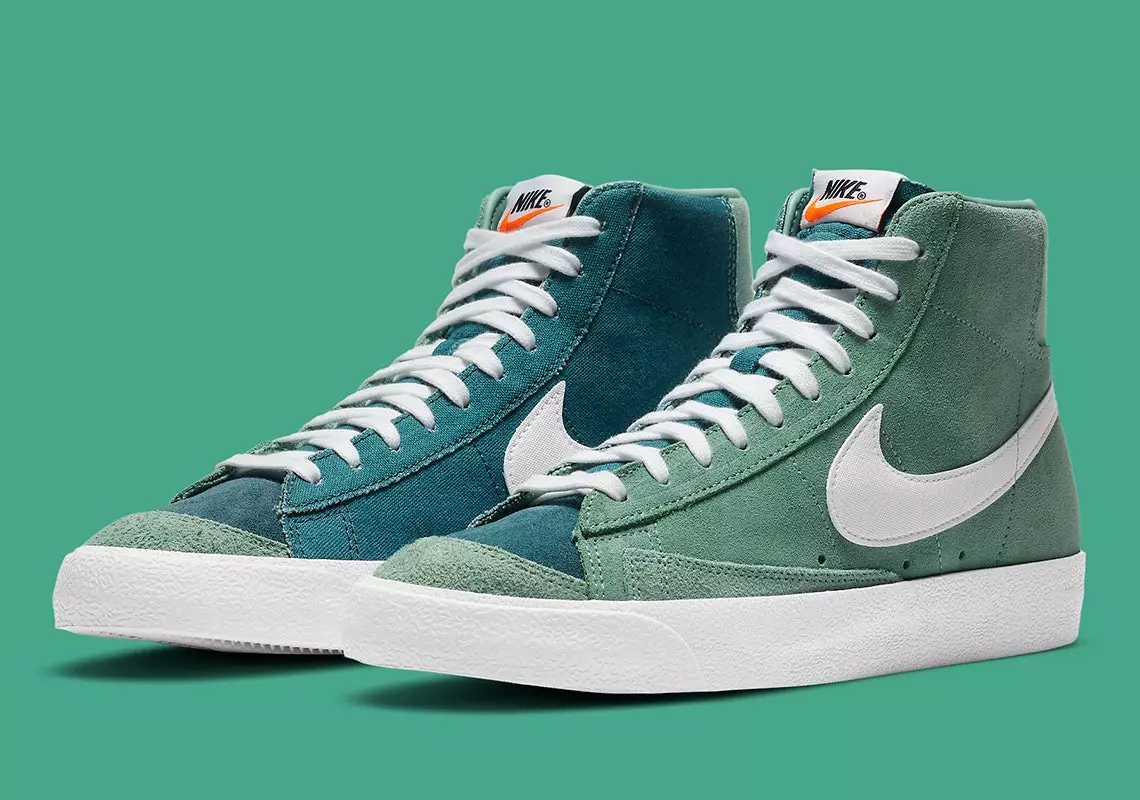 Nike Blazer Jade Gwyrdd Canol