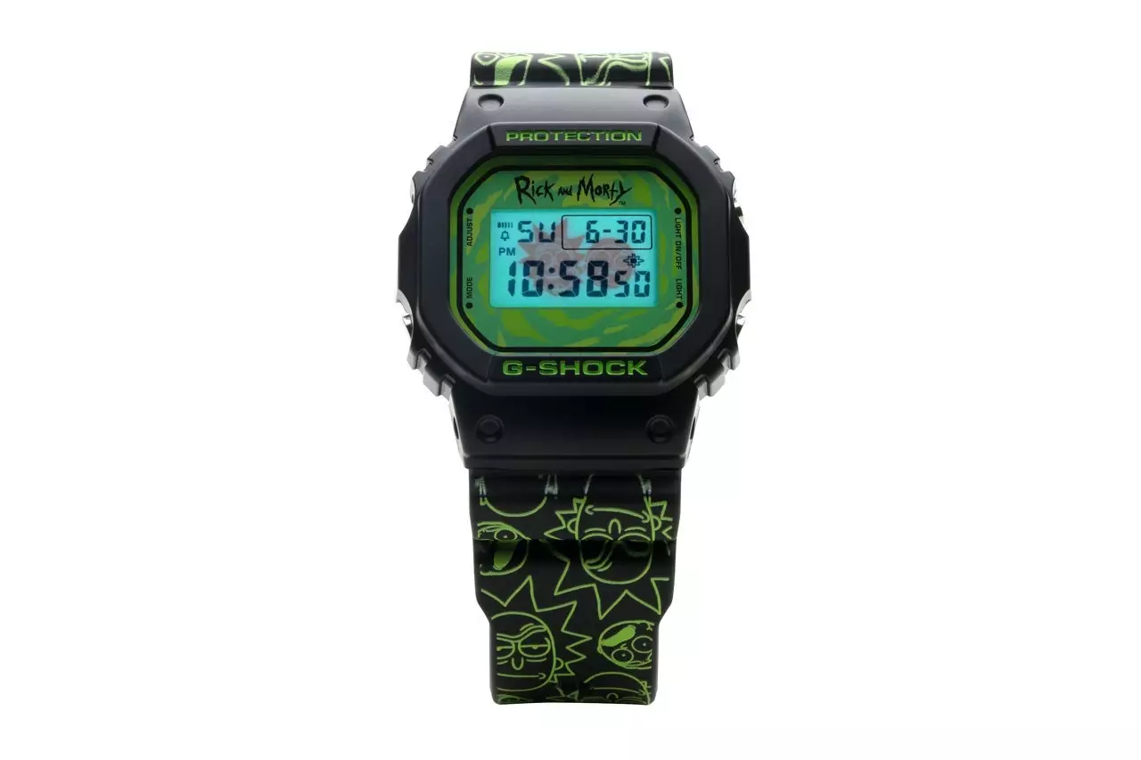 Casio GShock Rick uye Morty