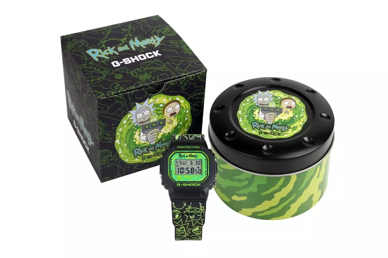 Casio GShock રિક અને Morty