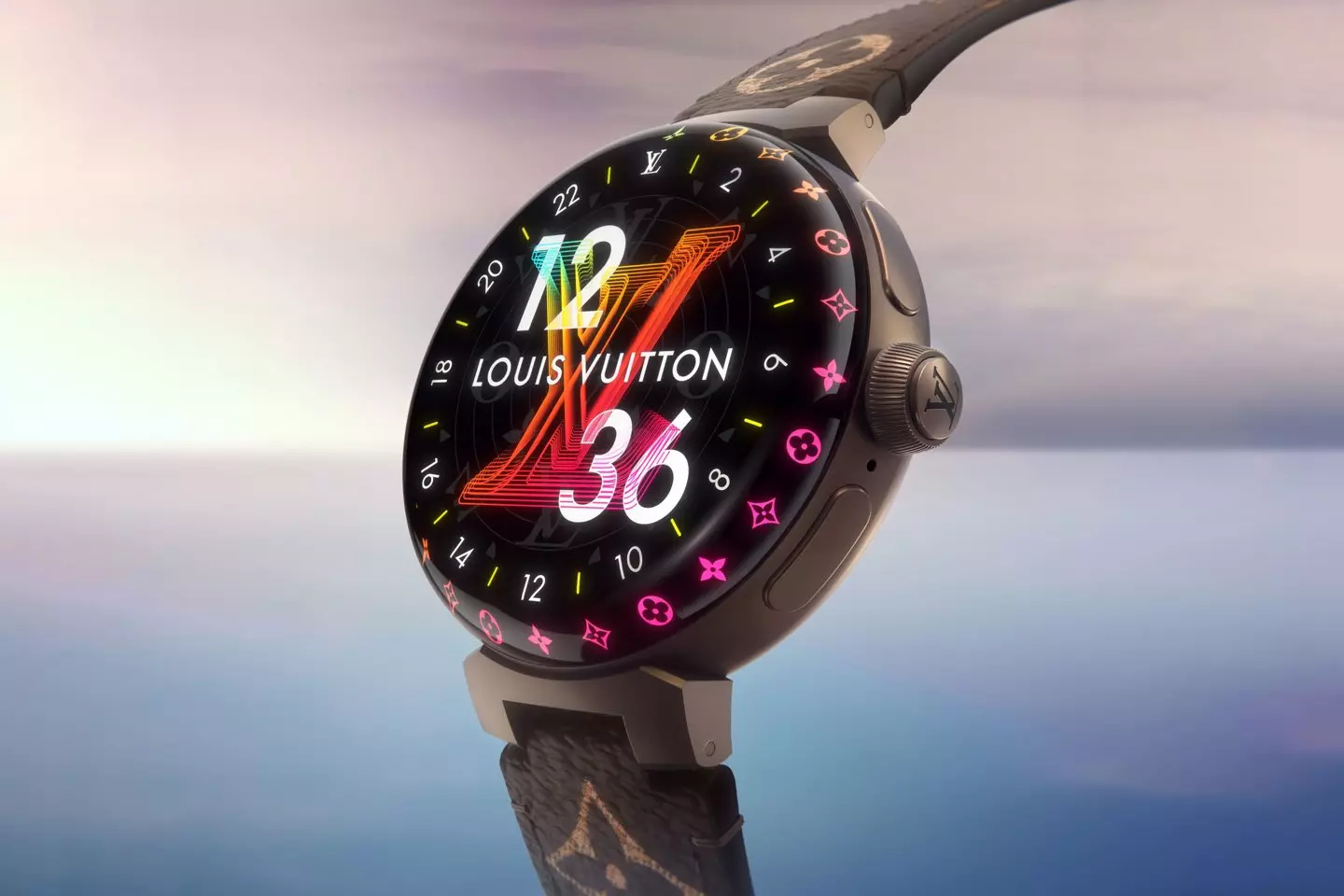 Tambour Horizon Light Up de Louis Vuitton.