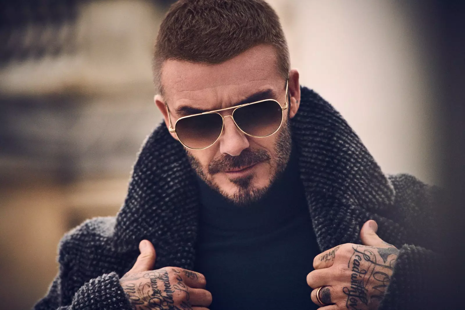 davidbeckhameyewearsegunda coleçãoolhando a moda do dia