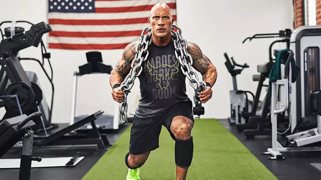 The Rock's leg exercise is so beast that only "The Mountain" could do it