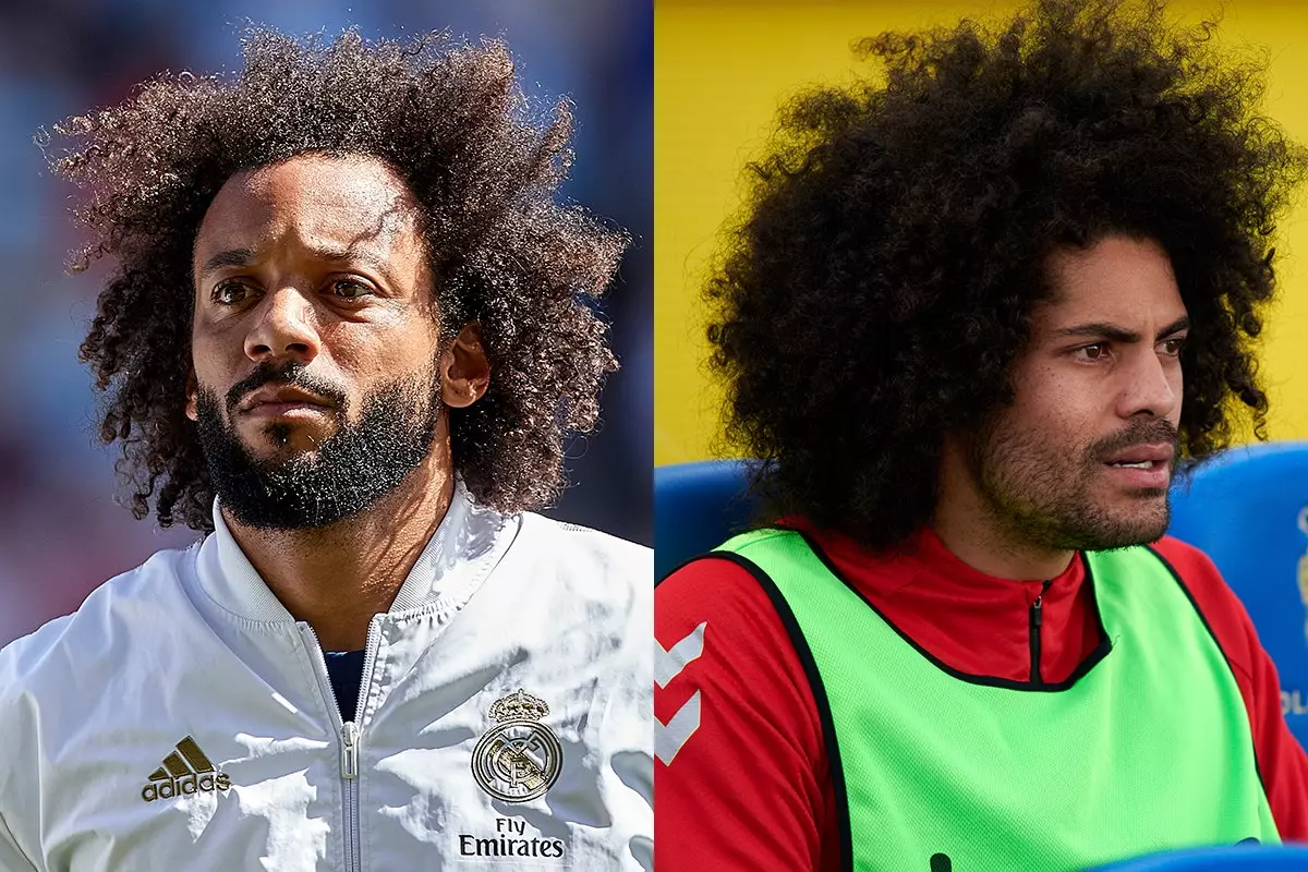 Marcelo og Aridane Hernández.