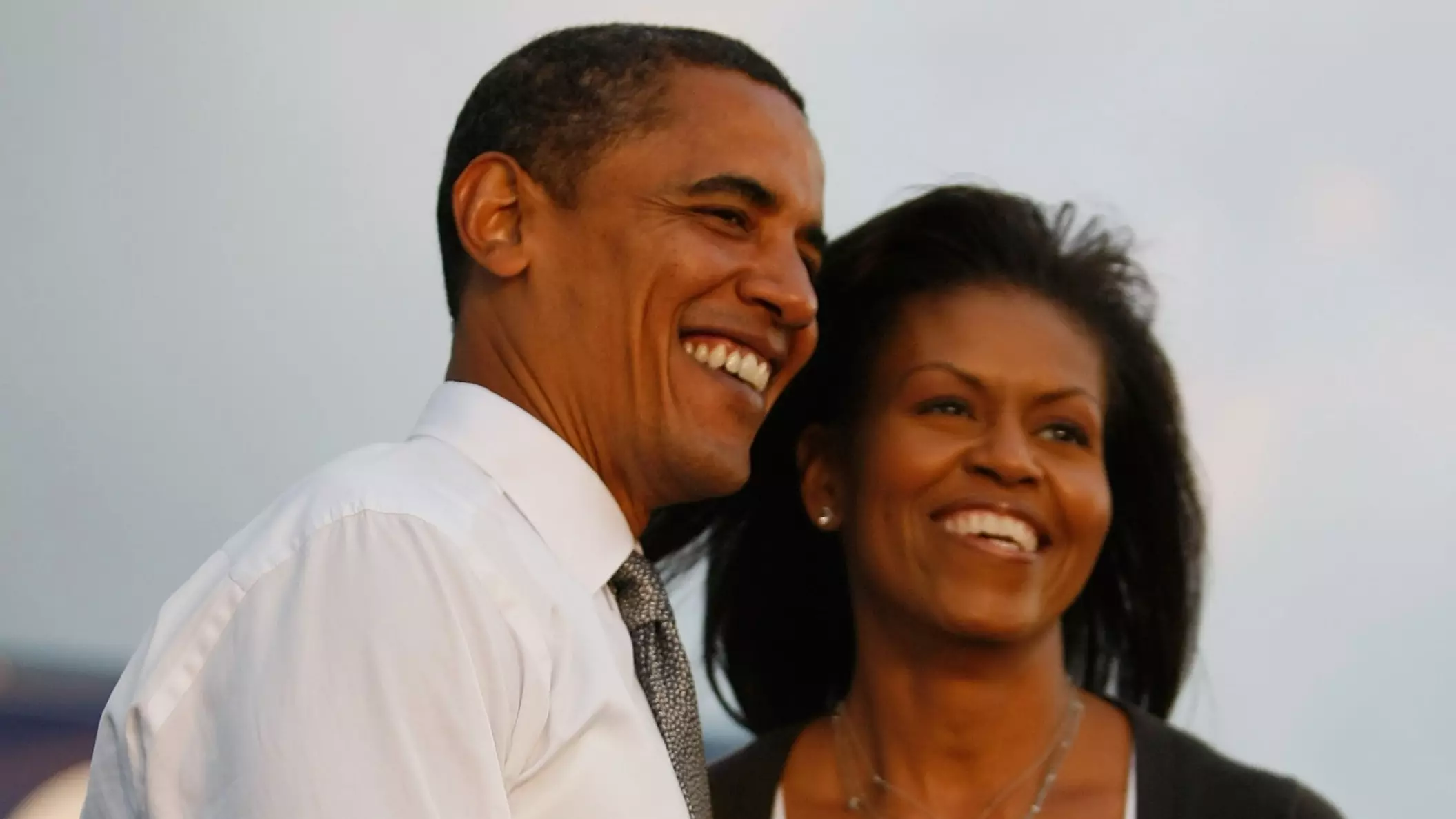 Barack thiab Michelle Obama.