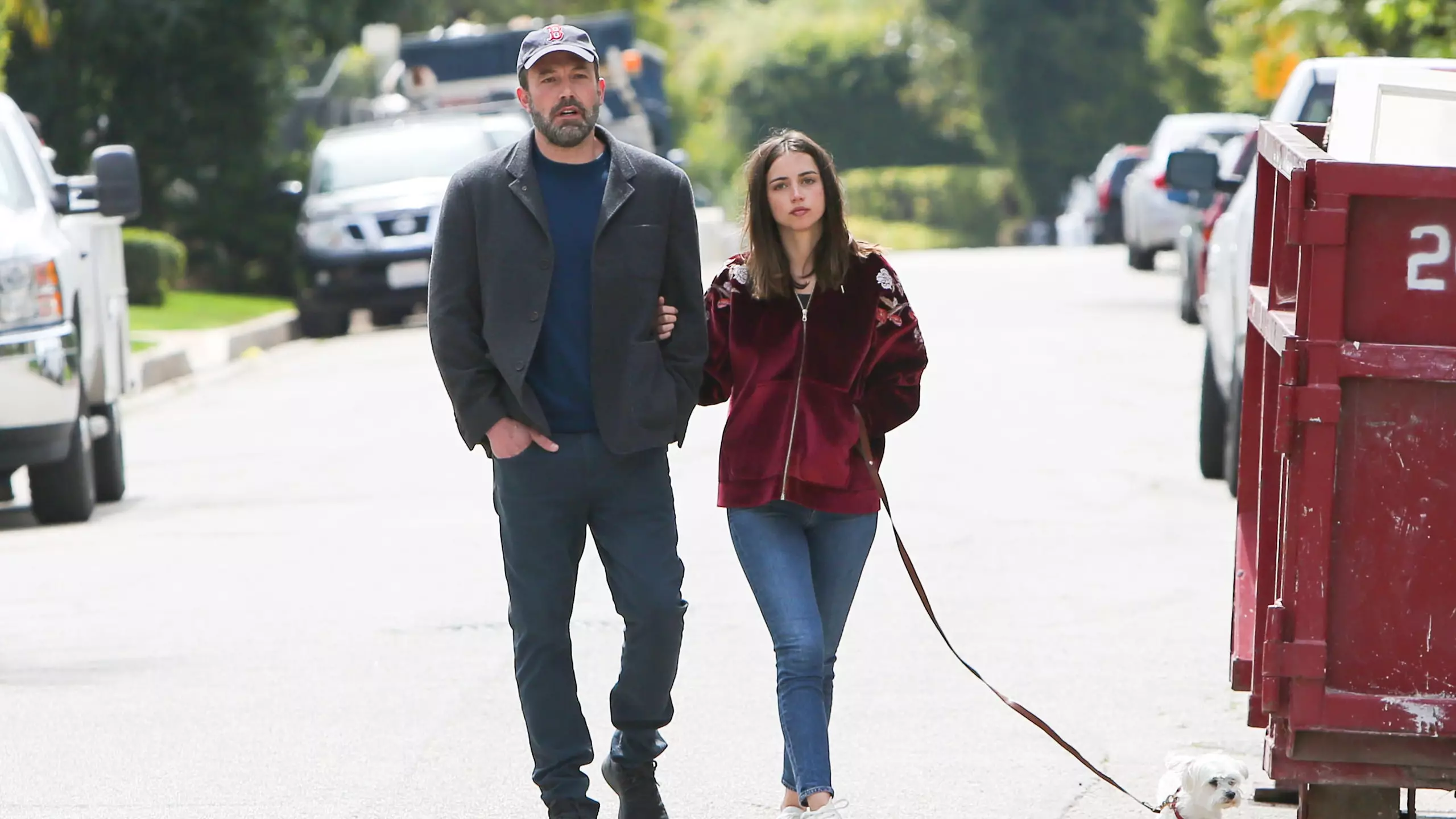 Ben Affleck Ana de Armas miluje Los Angeles