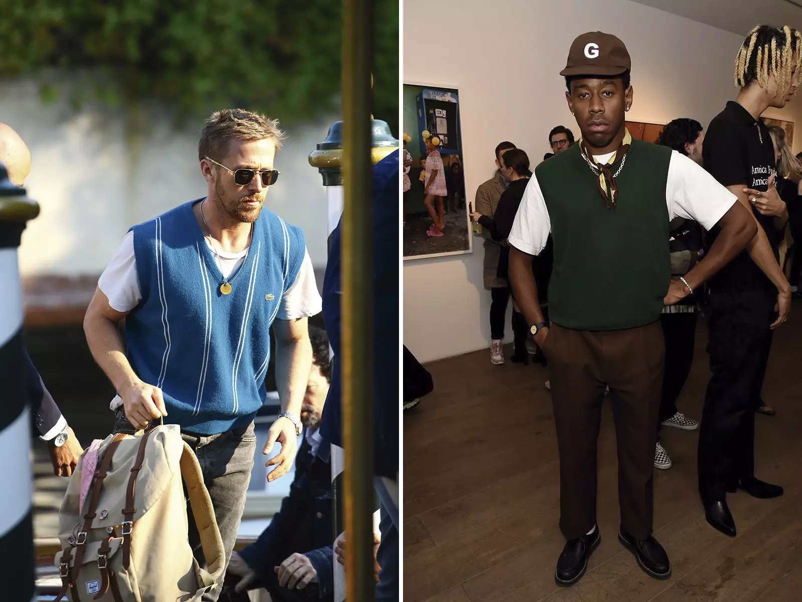 Ryan Gosling ja Tyler The Creator kootud vestiga.