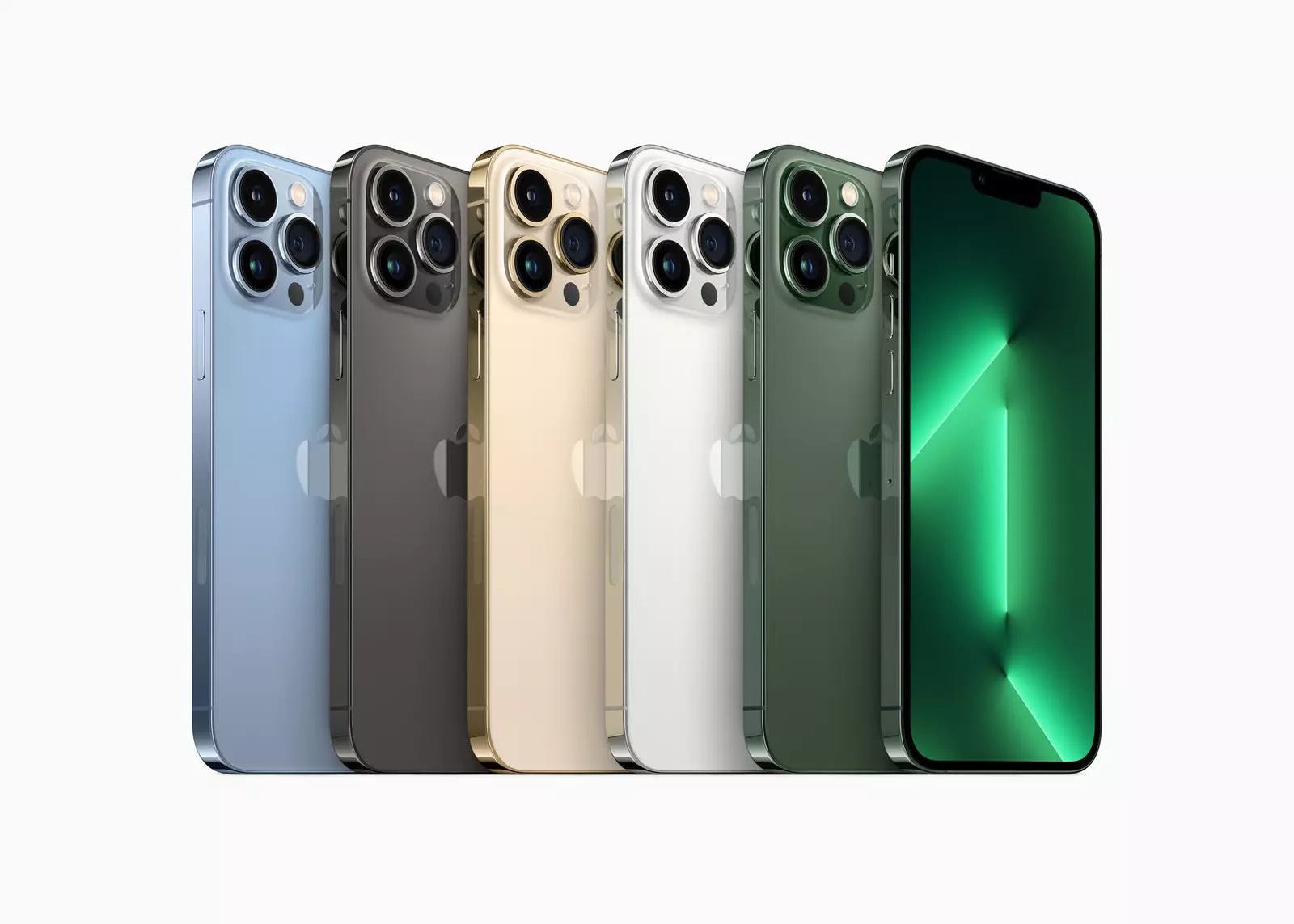 La koloroj de la iPhone 13 Pro