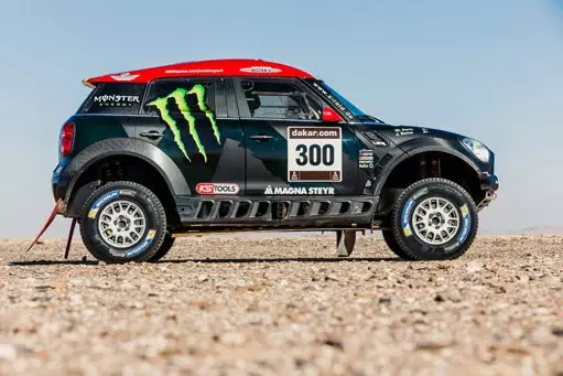 Preteky Rally Dakar mini all4