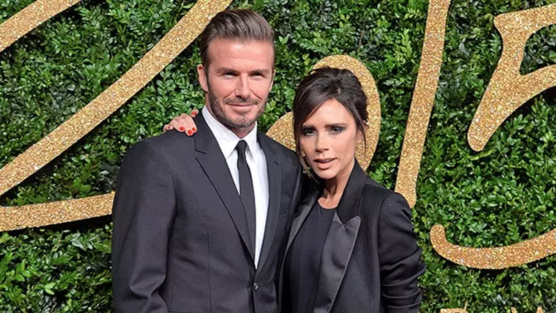 David Beckham en Victoria Beckham