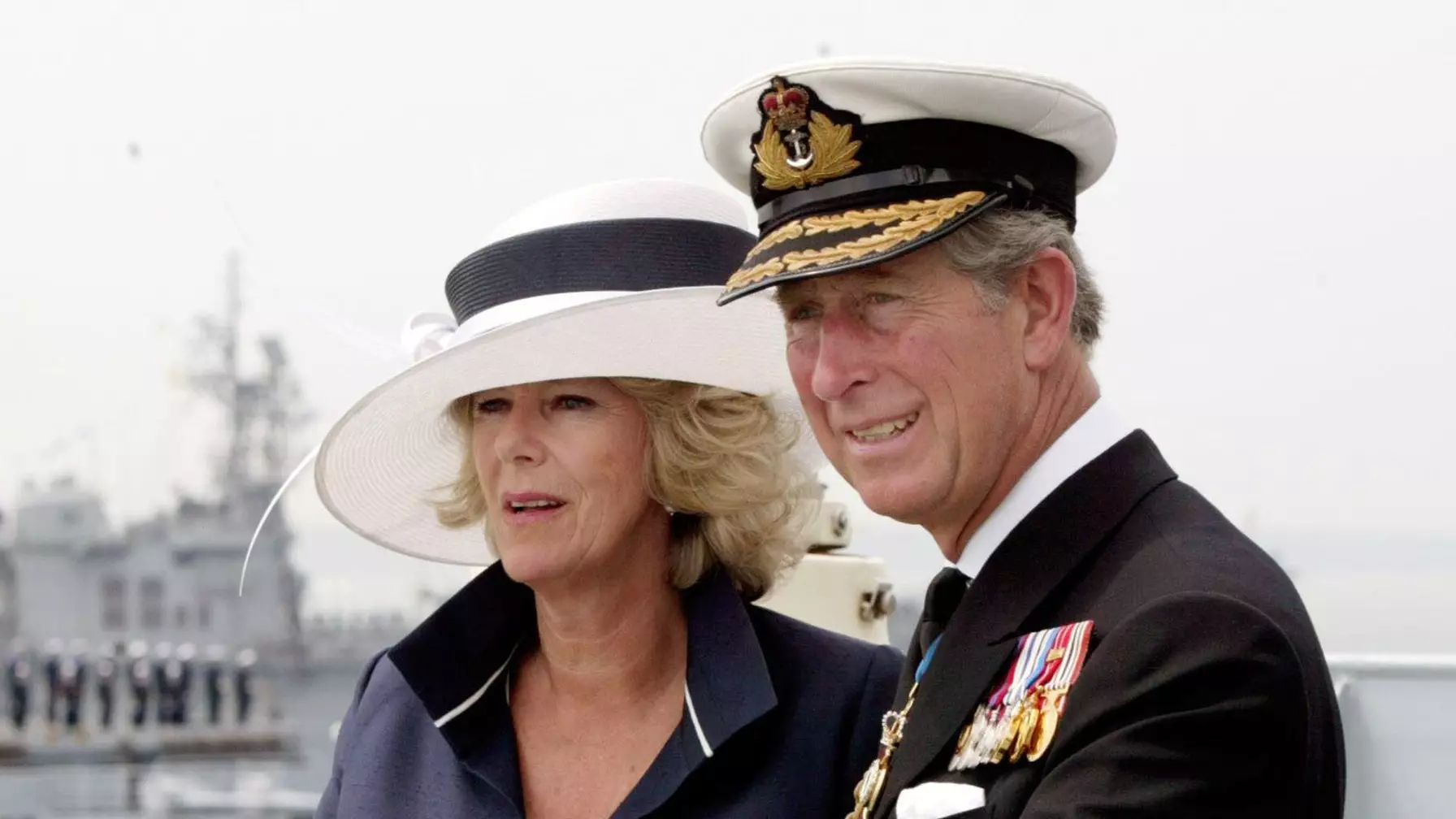 Camilla Parker and Prince Charles.