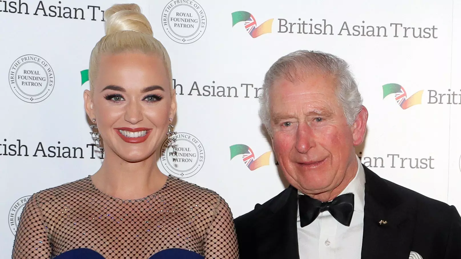 Katy Perry Prince Charles british asian trust