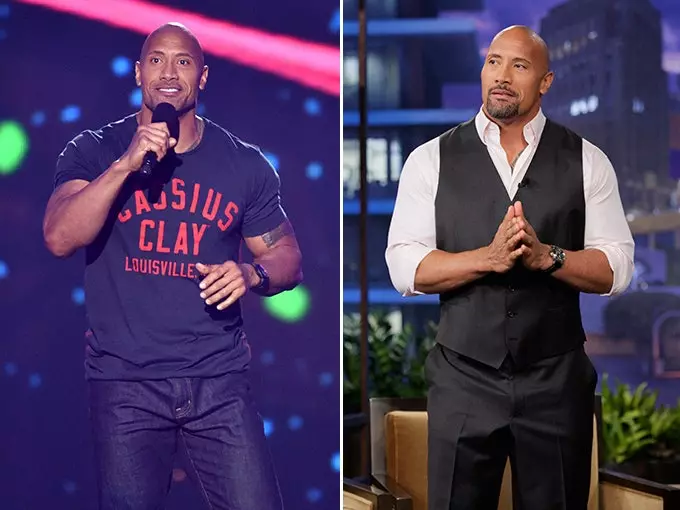 Dwayne Johnson Urutare GQ