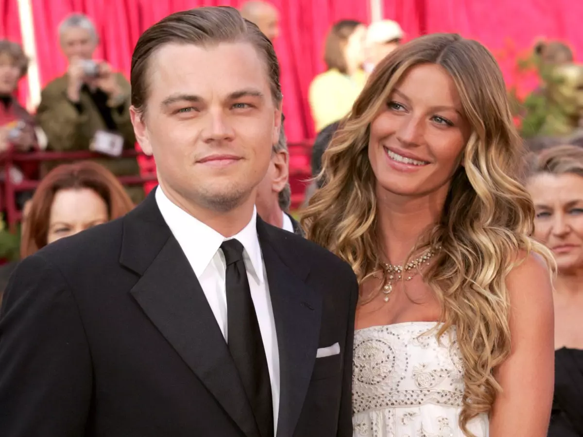 Leonardo DiCaprio ndi Gisele Bundchen.