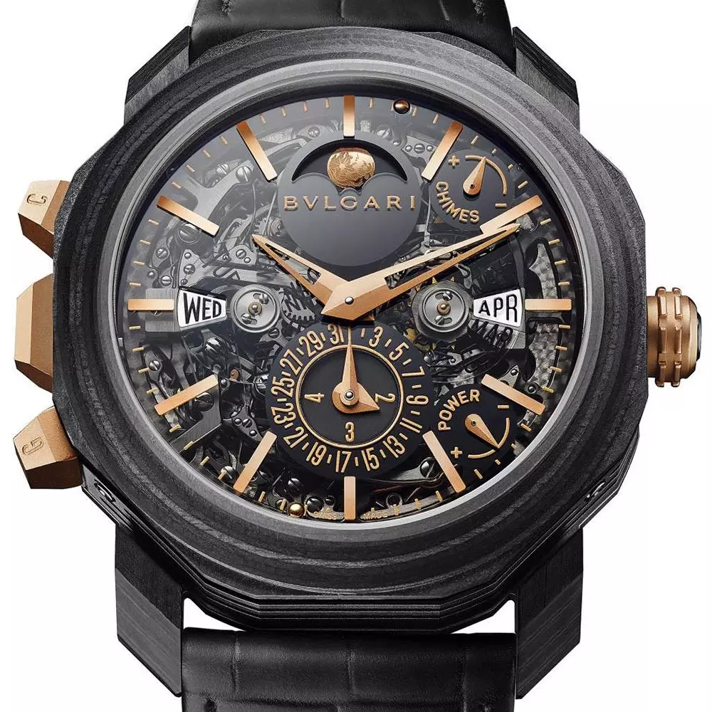 Bulgari Octo Roma Grande Sonnerie Tanggalan Perpetual.