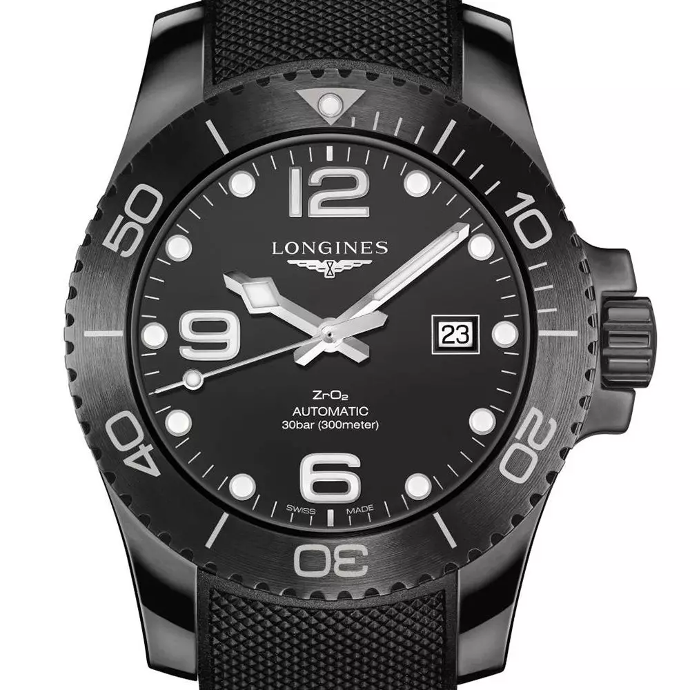 “Longines Hydroconquest”.