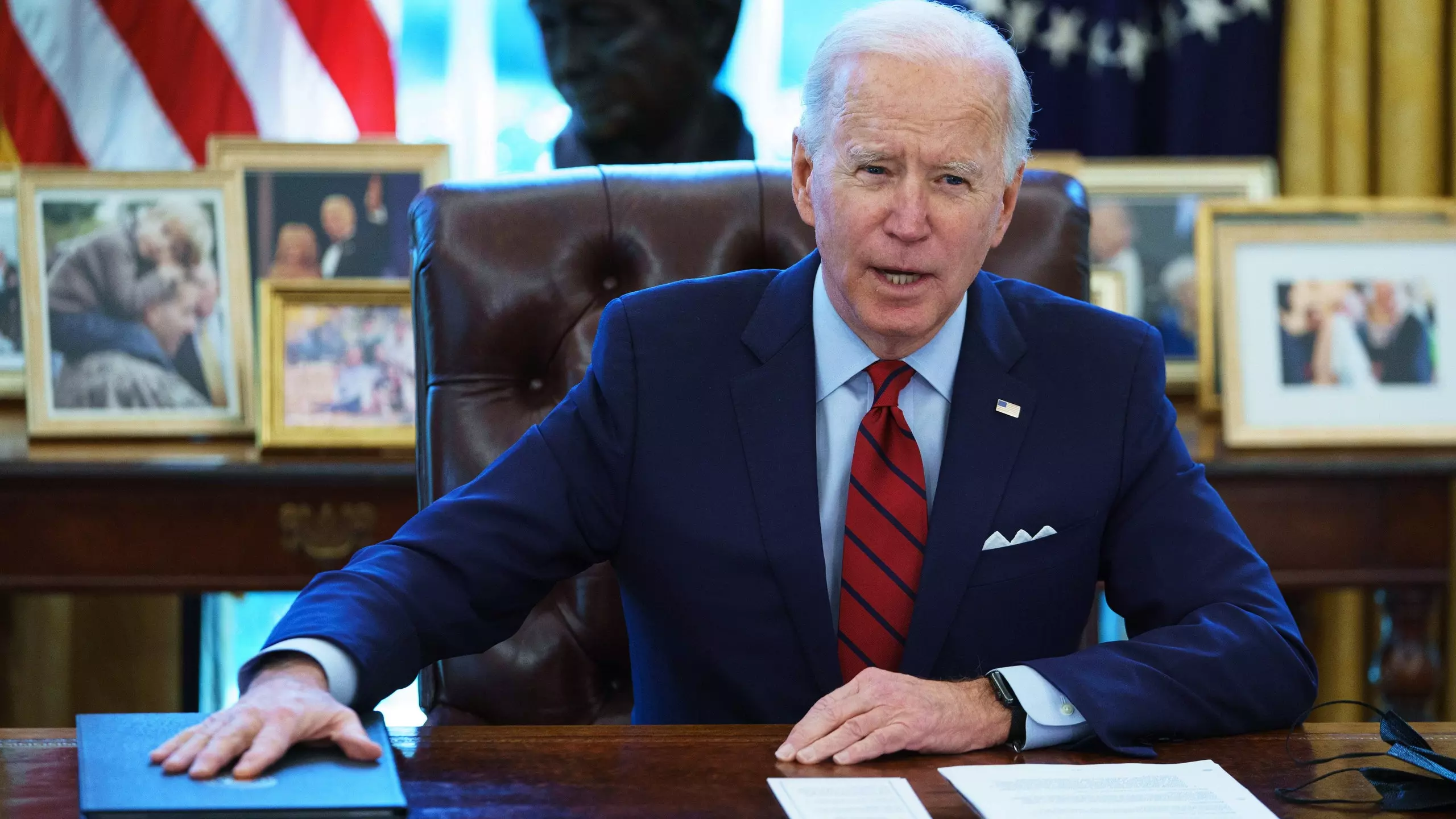 Joe Biden gen smartwatch ki pi popilè nan mond lan