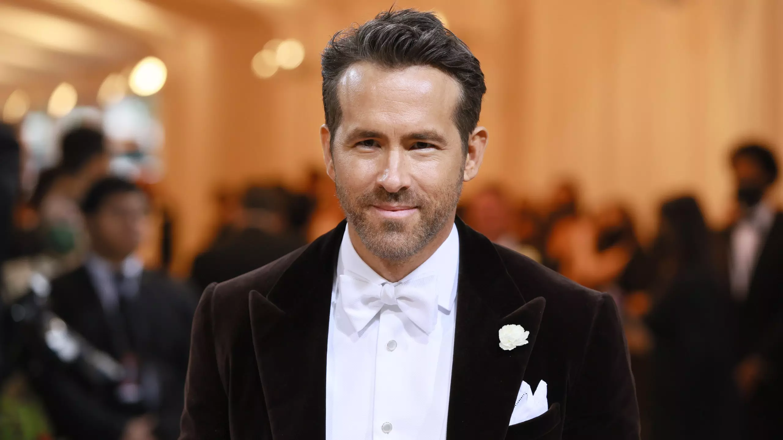 Ryan Reynolds a MET Gala 2022 wanda aka gudanar a ranar 2 ga Mayu da ta gabata.