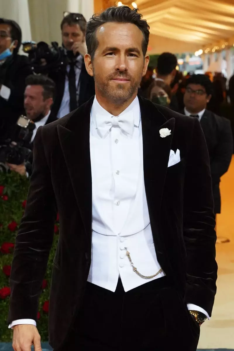 Ryan Reynolds na MET Gala 2022, ktorý sa konal 2. mája.