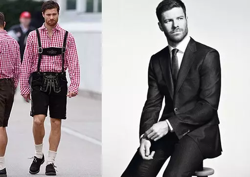 Xavi alonso bavarian suit emidio tuci