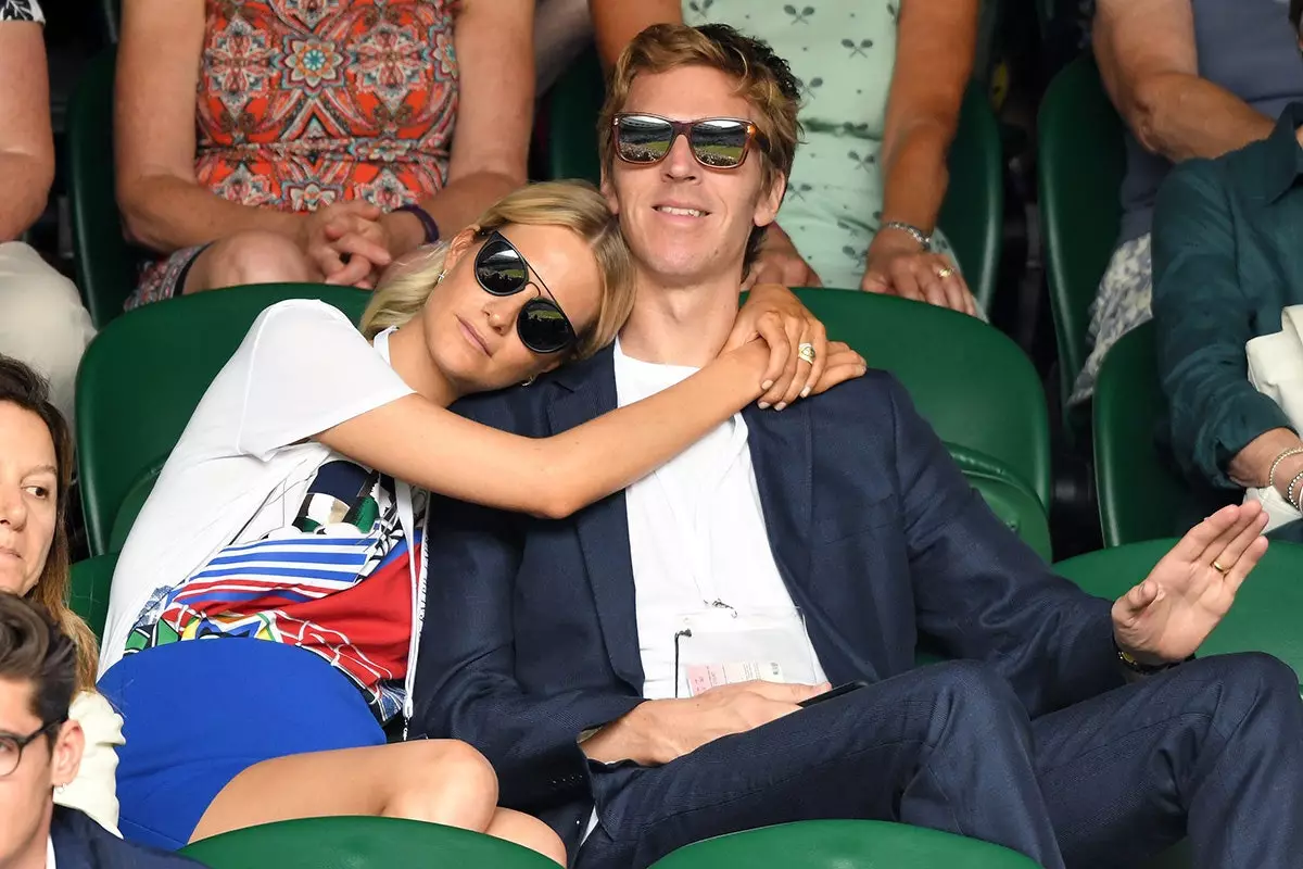 Poppy Delevingne James Cook විම්බල්ඩන් 2018