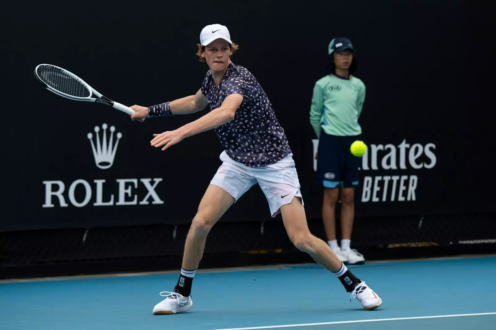 ROLEX TESTIMONEE JANNIK SINNER DURING THE AUSTRALIAN OPEN 2020