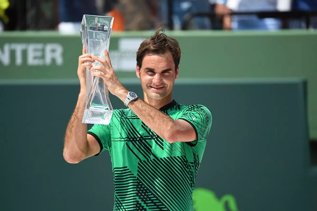 Les montres de Roger Federer qui l'accompagnent toujours dans ses victoires sont un hommage constant à la mécanique suisse