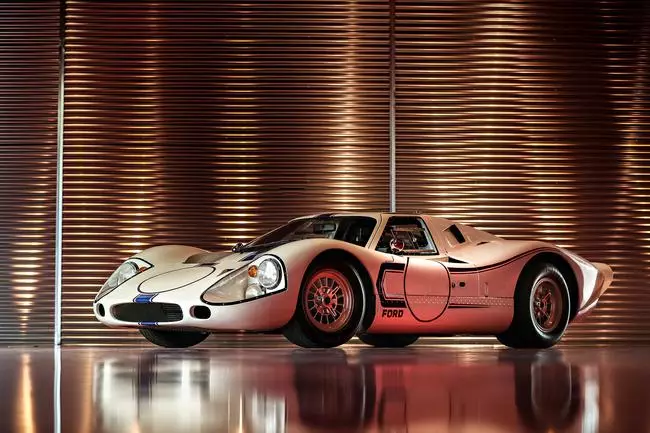 The original Ford GT40 MkIV from Le Mans 66.