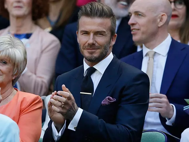 O mais elegante da semana Ninguém usa terno como David Beckham