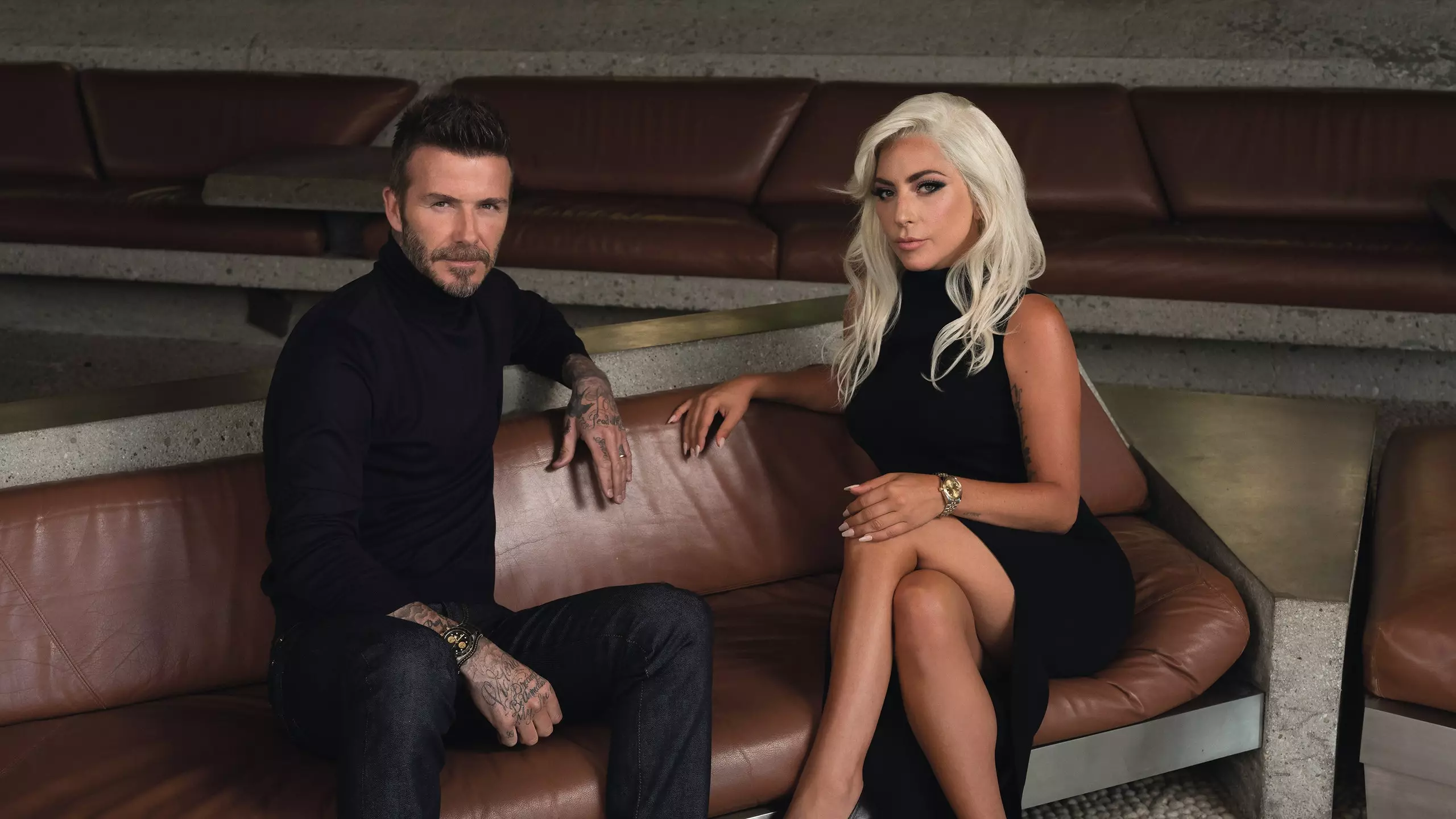 Poé David Beckham jeung Lady Gaga silih wawancara