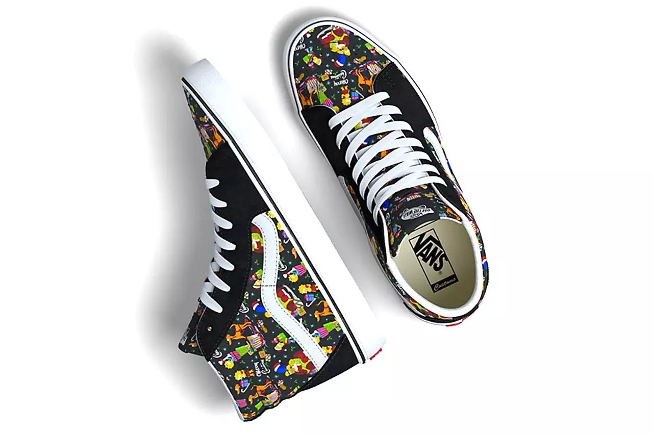 Vans od Simpsonových jsou boty, které potřebujete k rozveselení Vánoc