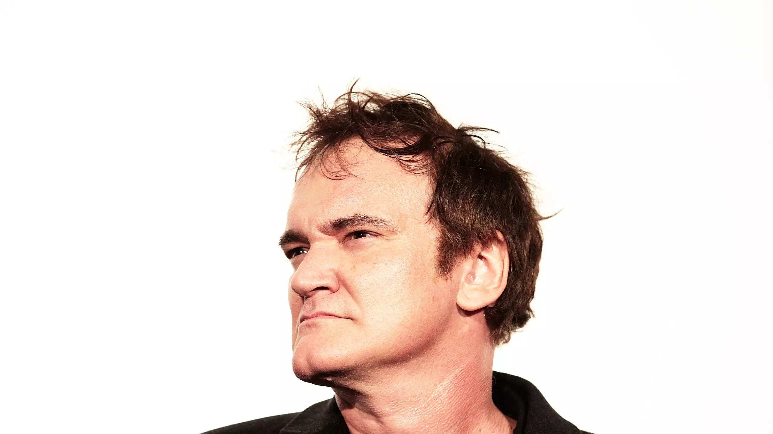 TOKYO JAPAN 13. FEBRÚAR Leikstjórinn Quentin Tarantino stillir sér upp fyrir myndatöku fyrir sérstaka sýningu á 'Django Unchained'...