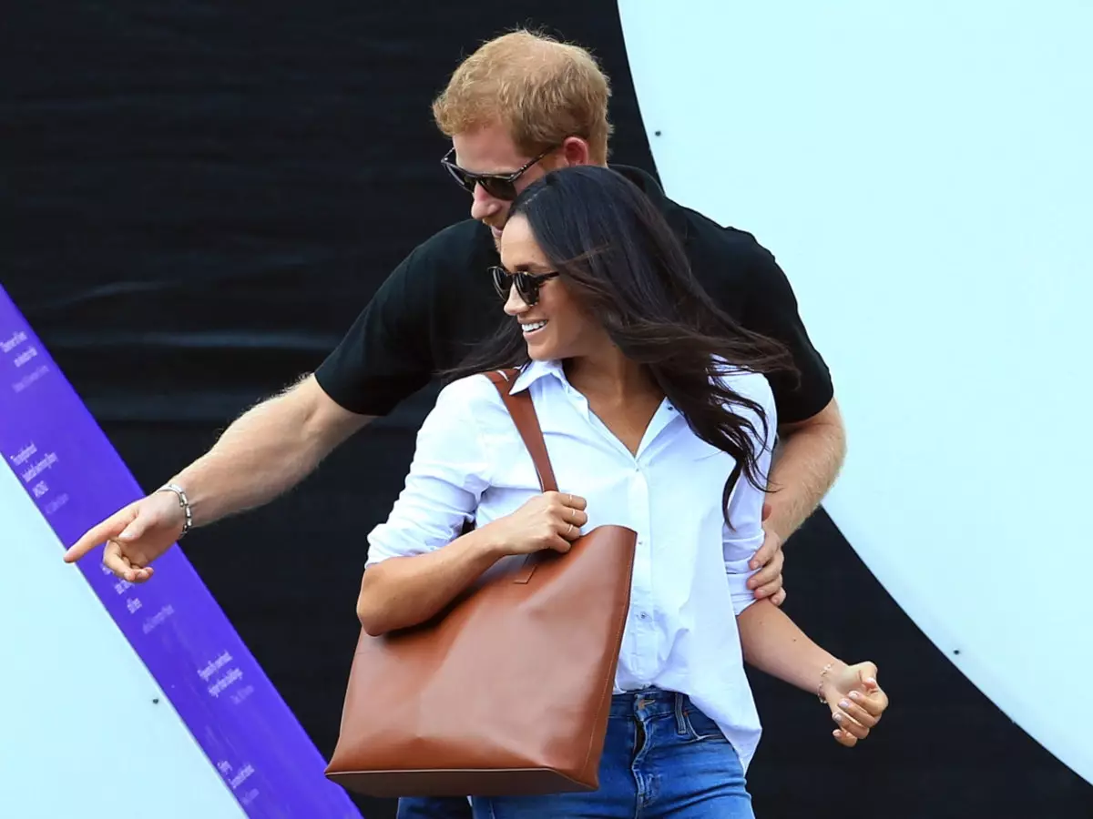 Harry og Meghan Markle.