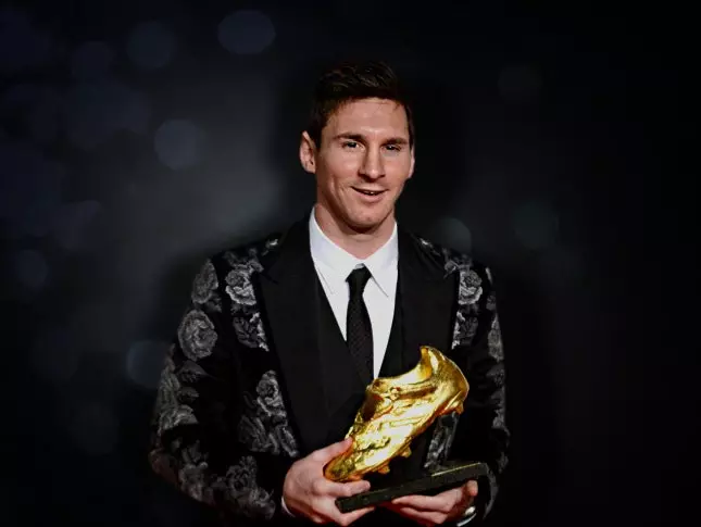 Dez 'sim' para a jaqueta de Leo Messi na Chuteira de Ouro