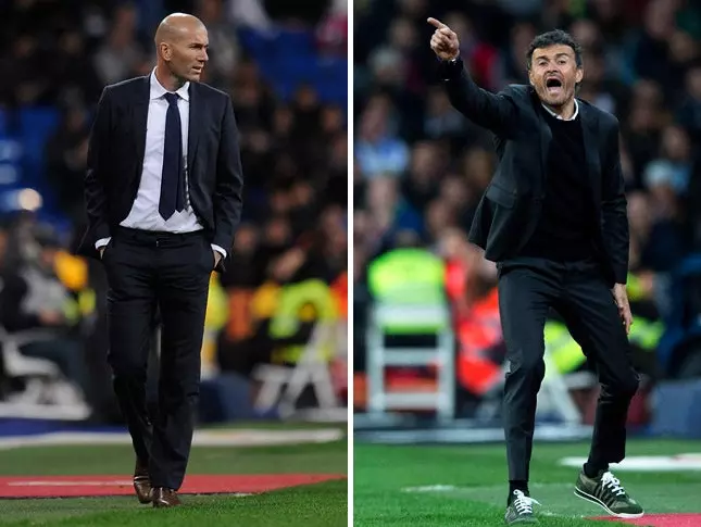 Zidane kaj Luis Enrique Luis Enrique kaj Zidane