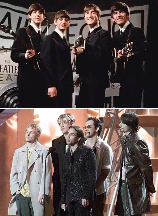 The Beatles Backstreet Boys