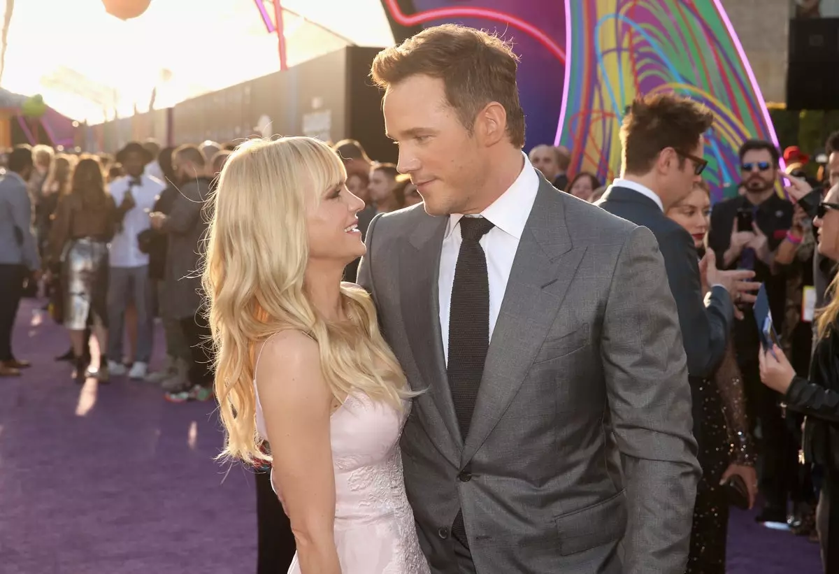 Anna Faris en Chris Pratt