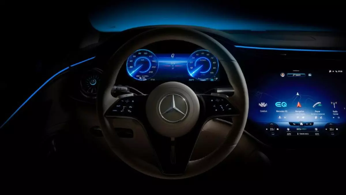 Mercedes-Benz EQS SUV нь таны хэзээ ч харж байгаагүй хамгийн үзэсгэлэнтэй интерьертэй