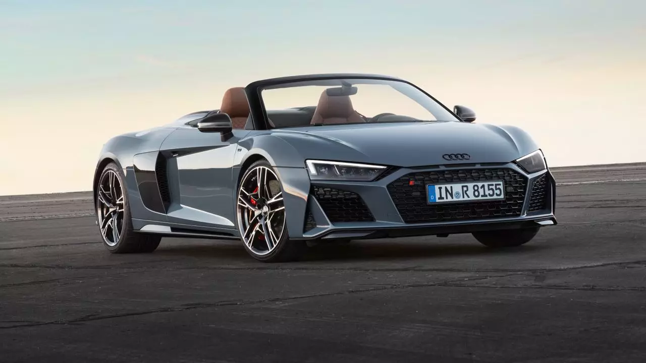 Audi R8 Spyder mota