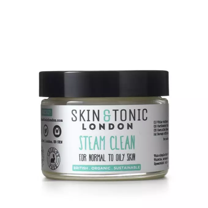 Skin Tonic Steam Clean Cleansing Balm.