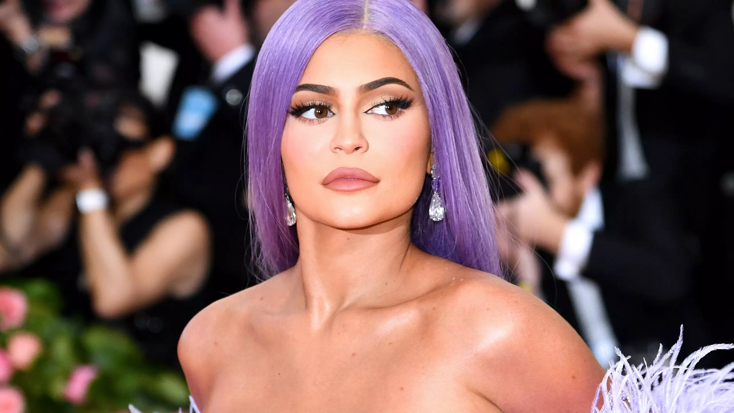 NEW YORK NEW YORK 06 MAI Kylie Jenner participă la Gala Met 2019 care celebrează note de tabără despre modă la Metropolitan...