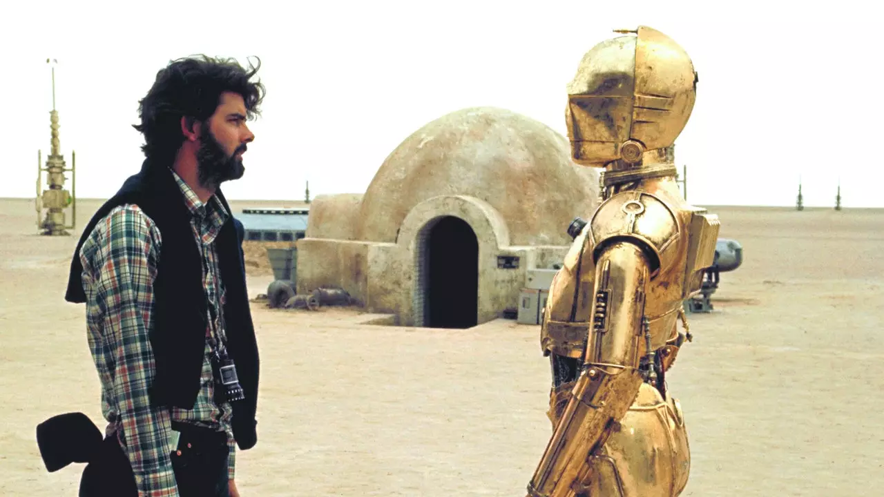 Dyma'r cyfweliad cyntaf a roddodd George Lucas am Star Wars