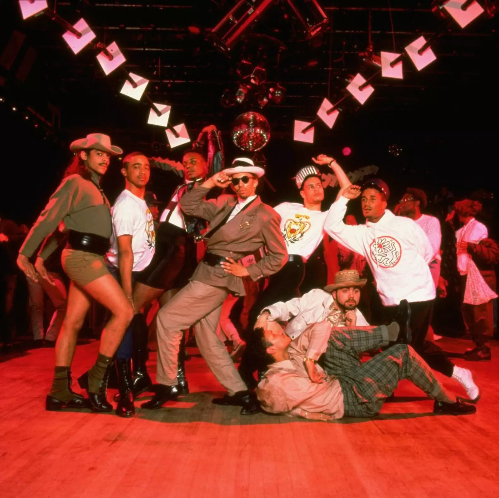 'Voguers' belonging to the House of Extravaganza in the 90's.