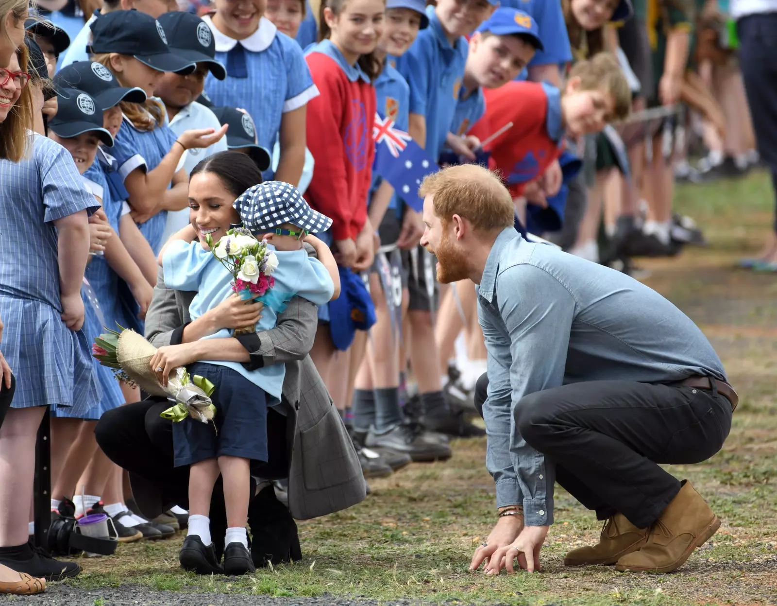 Harry ir Meghan Markle.