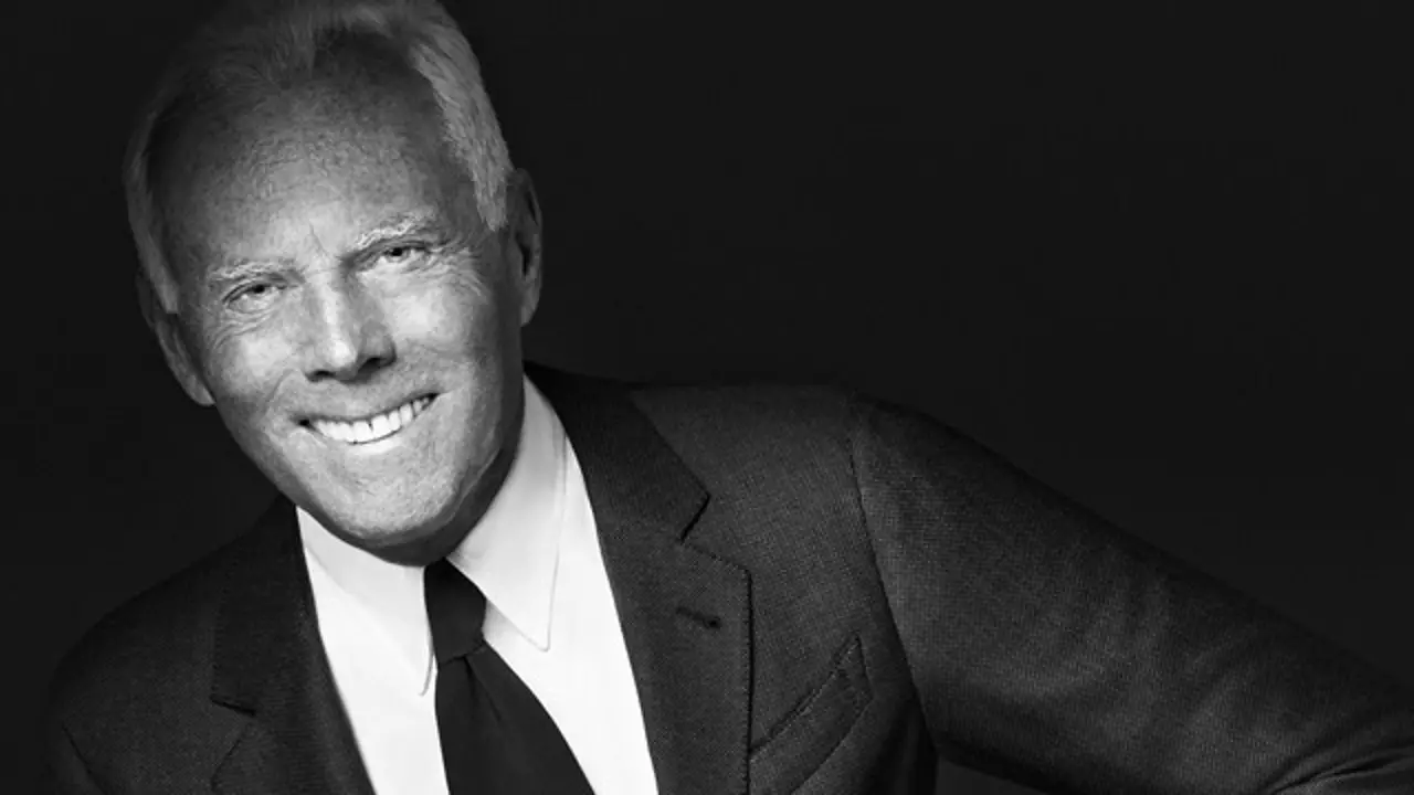 Giorgio Armani, beeld van Giorgio Armani Op maat gemaak