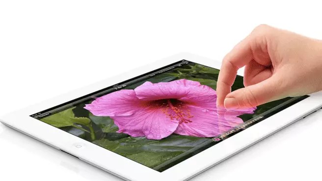 iPad ọhụrụ enweghị aha nna na ọ bụ anụ ọhịa na-acha aja aja