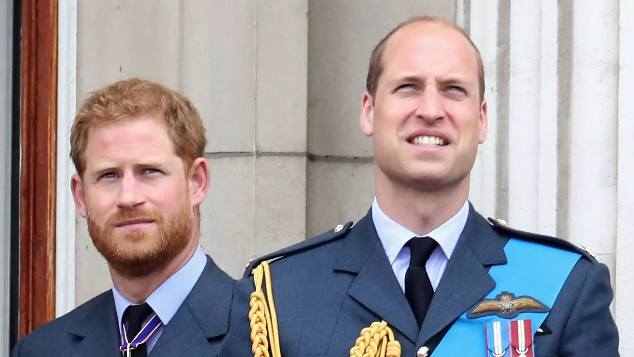 Princai Harry ir William Windsor.