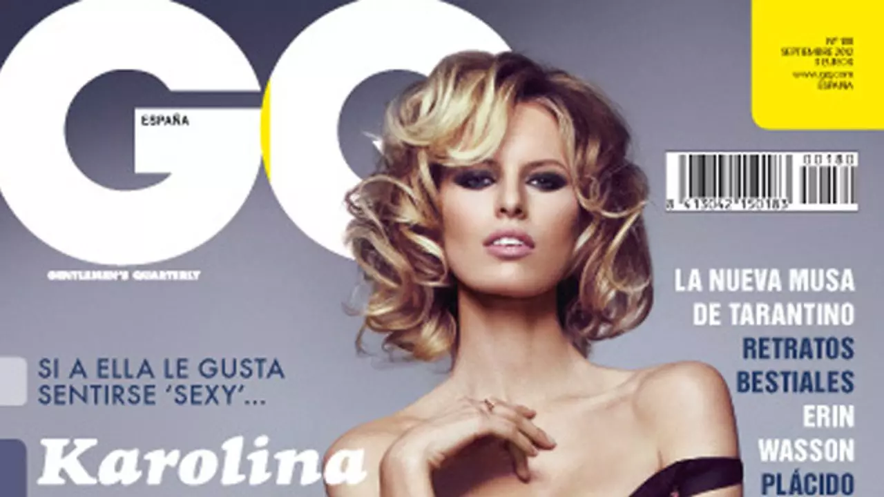 Karolína Kurková, septembrová obálka GQ