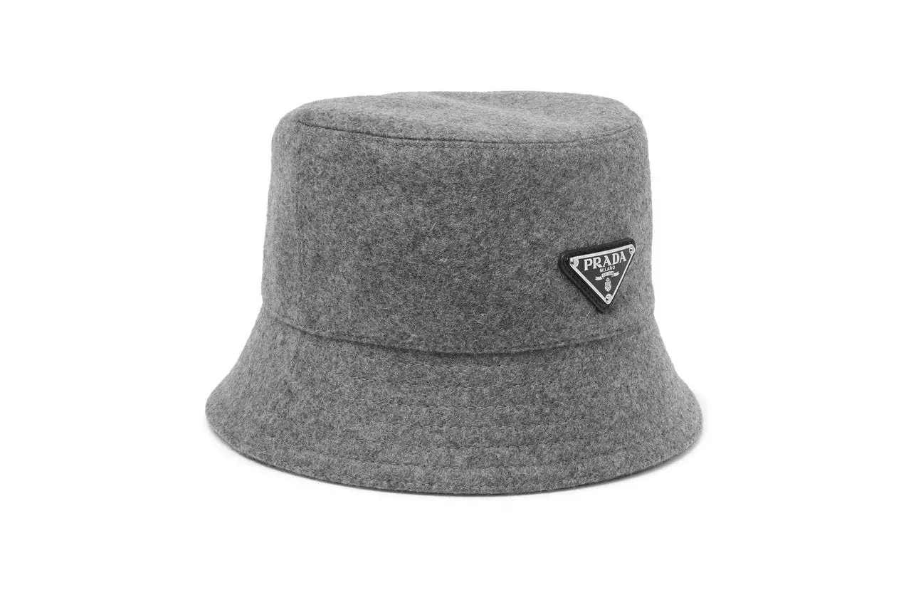 Winter bucket hat de Prada.