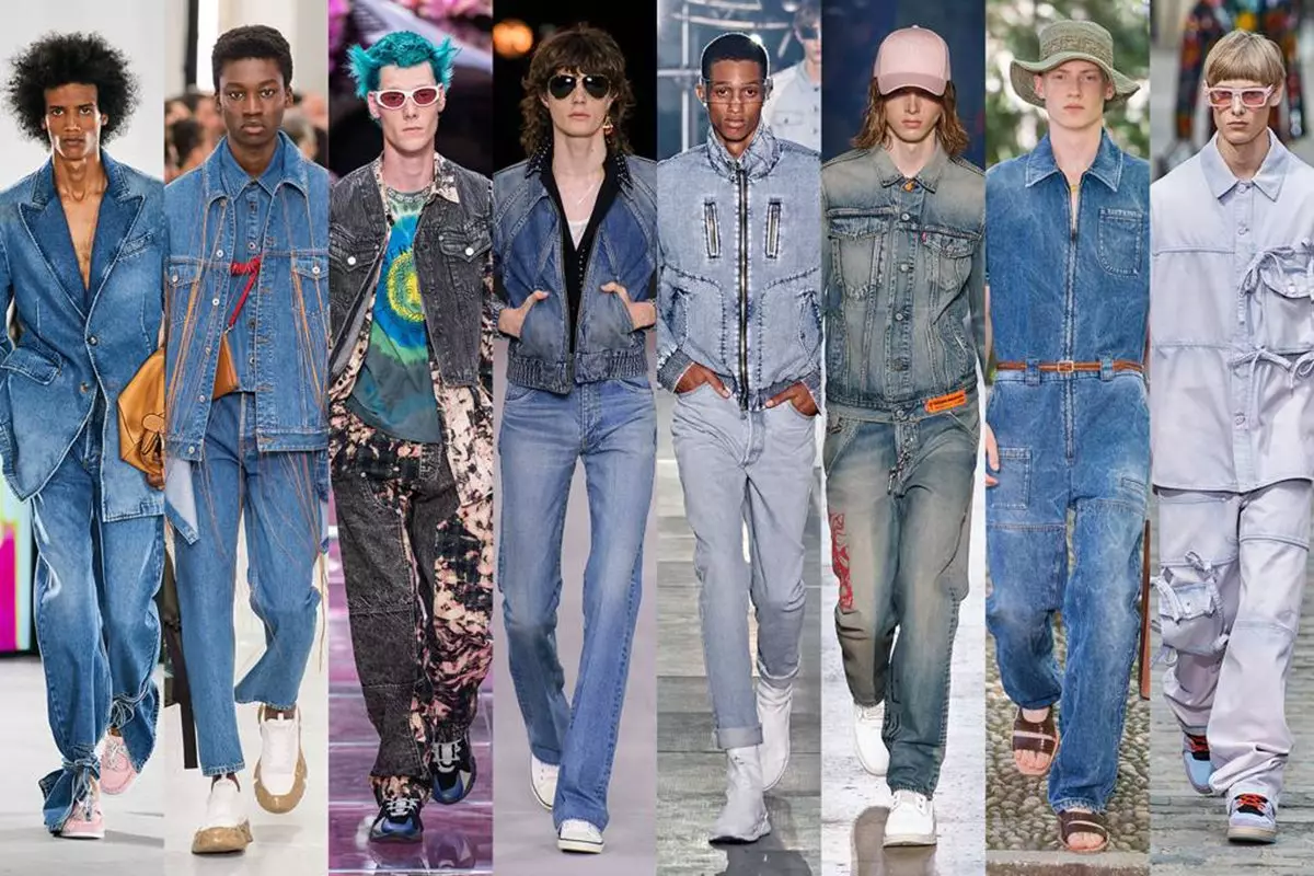 trendspringsummer2020doubledenim